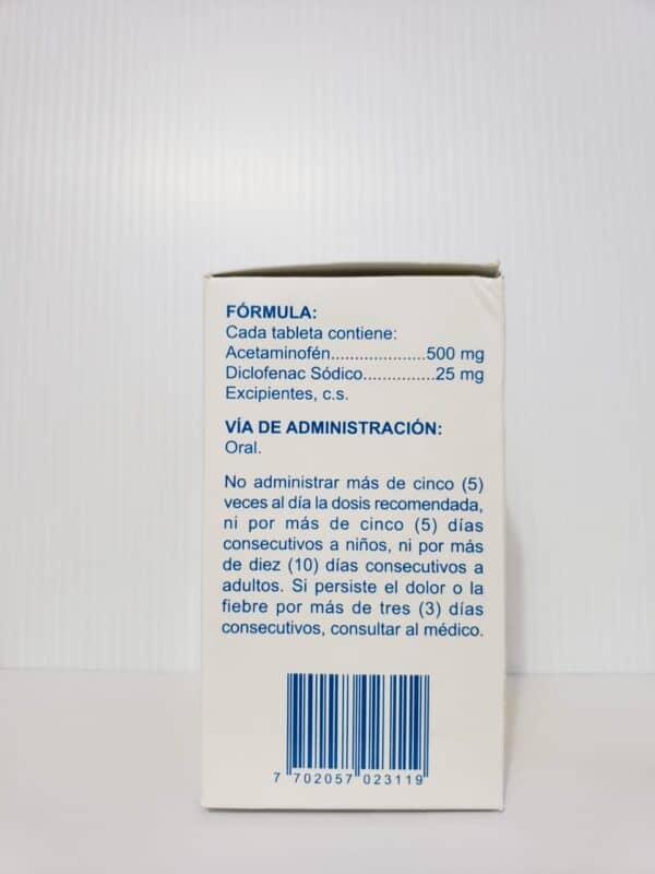 ANADENT TODO DOLOR X 100 TABLETAS - ESA SHOP VITAMINS