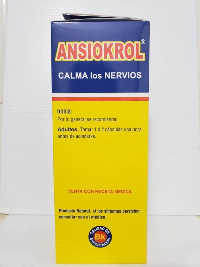 ANSIOKROL X 80 CAPSULAS - ESA SHOP VITAMINS