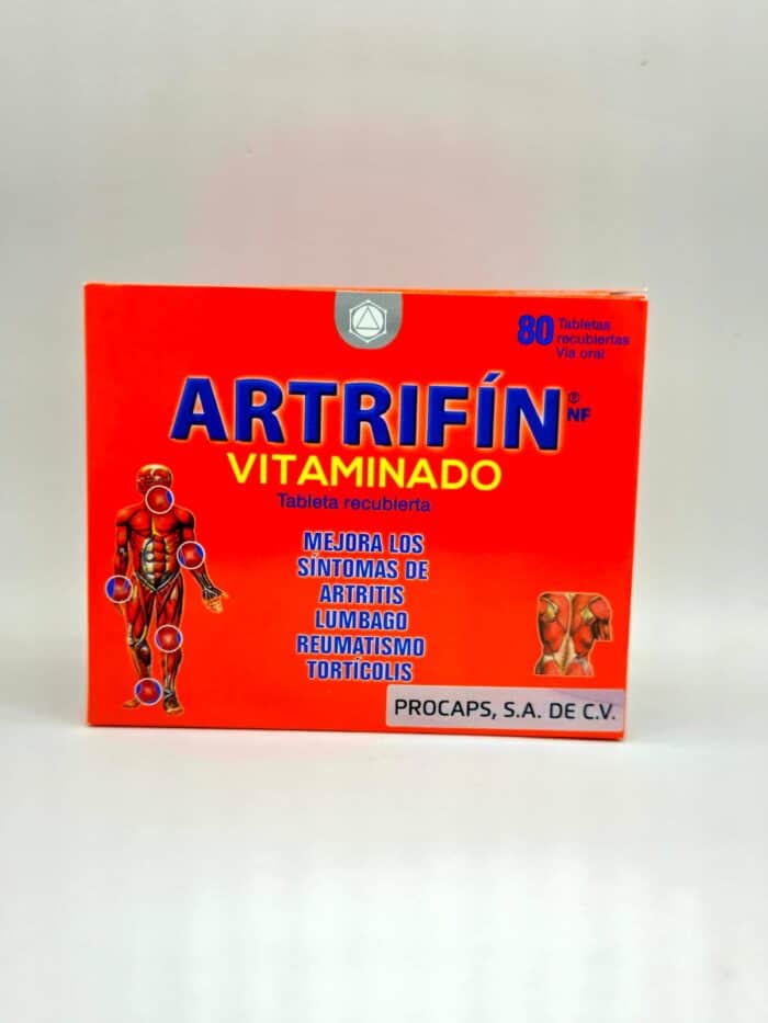 Artrifin Vitaminado 80 x tabletas – EL SALVADOR EXPRESS SHOP