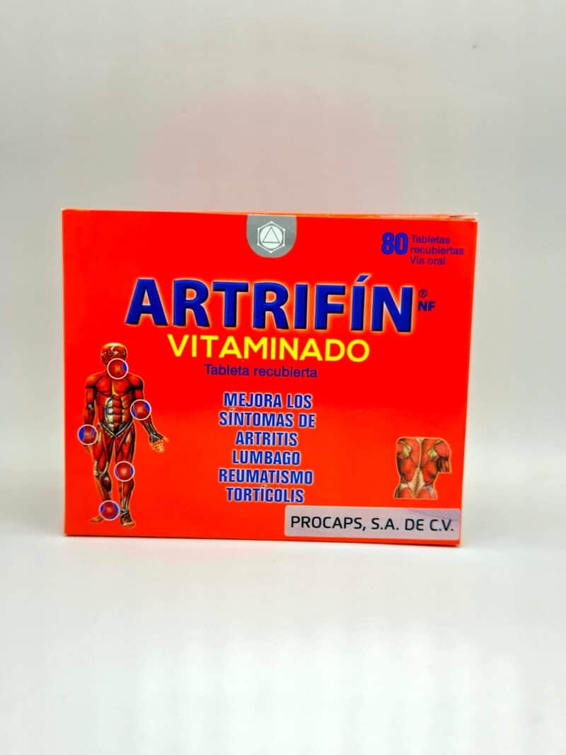 Artrifin Vitaminado 80 x tabletas – EL SALVADOR EXPRESS SHOP