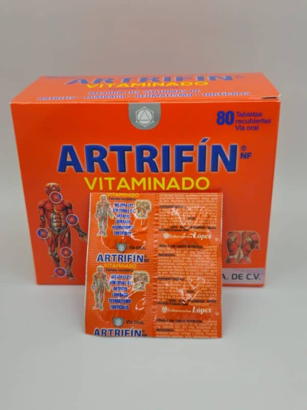 ARTRIFIN X 80 TABLETS - EL SALVADOR EXPRESS SHOP