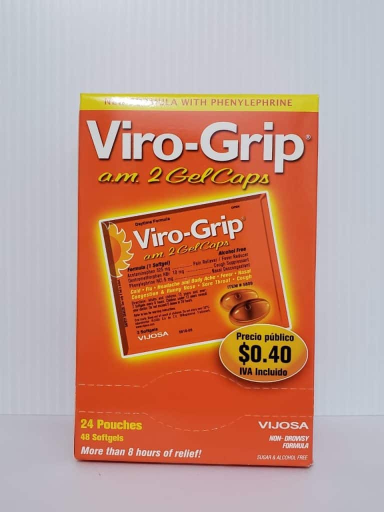 VIROGRIP GEL AM X 48 GELCAPS – EL SALVADOR EXPRESS SHOP