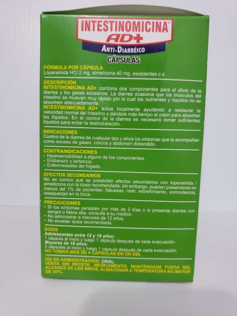 INTESTINOMICINA AD X 110 CAPSULAS - ESA SHOP VITAMINS