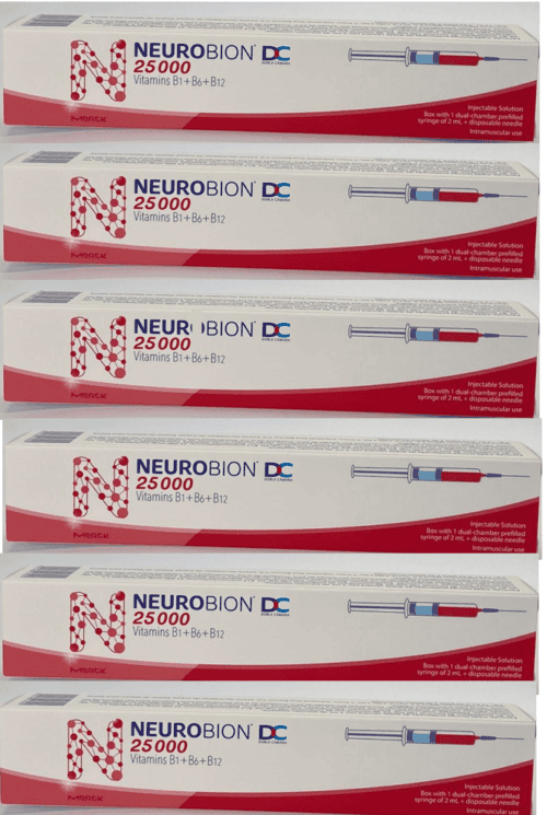 Neurobion 25000 DC Injectable Solution (6 pack) – EL SALVADOR EXPRESS SHOP