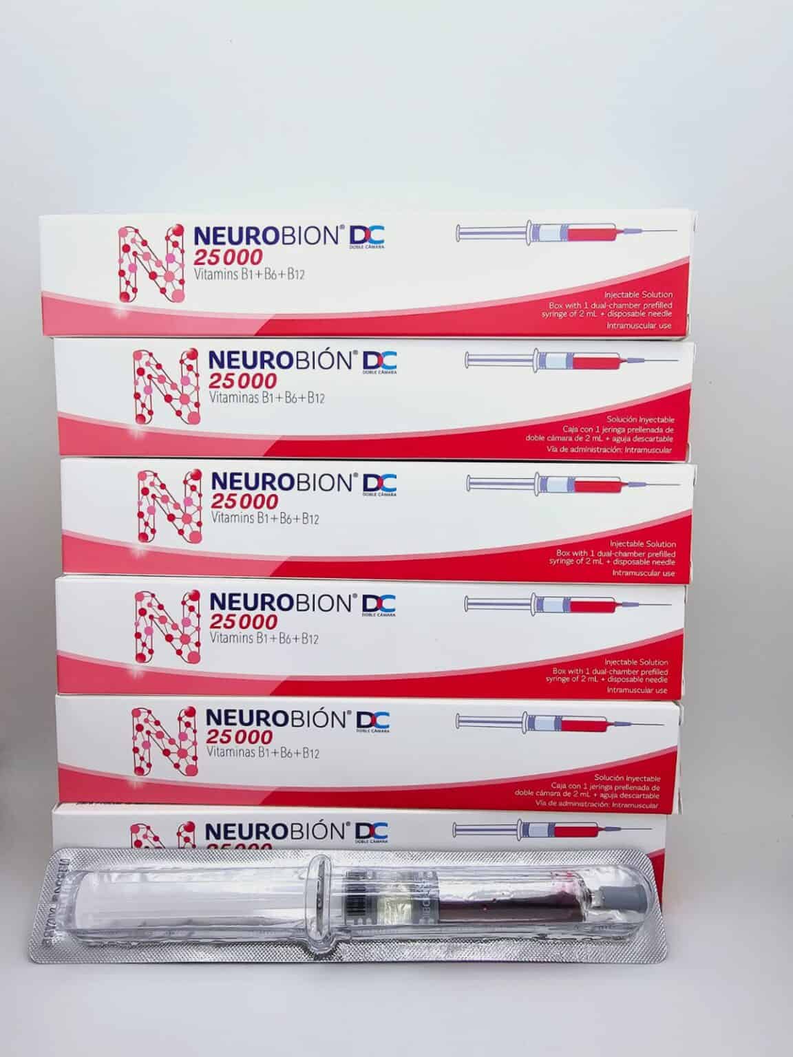 NEUROBION 25000 DC 6 PACK SOLUCION INYECTABLE - ESA SHOP VITAMINS