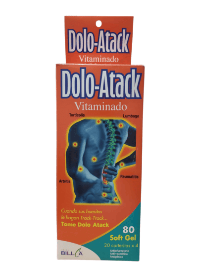 DOLO-ATACK VITAMINADO X 80 CAPSULAS – EL SALVADOR EXPRESS SHOP