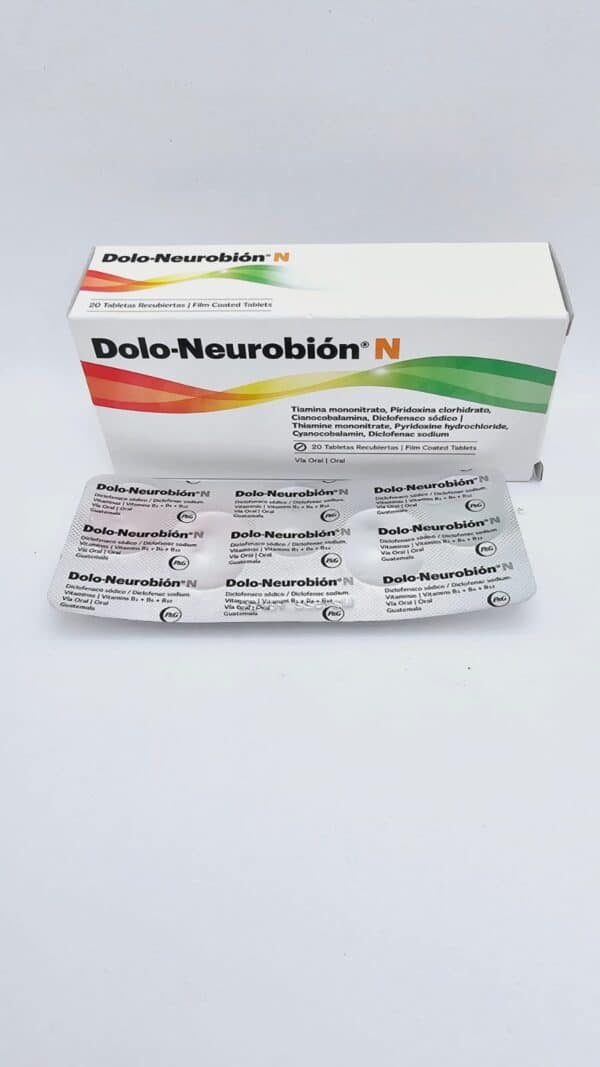DOLO-NEUROBION N X 20 TABLETS - EL SALVADOR EXPRESS SHOP