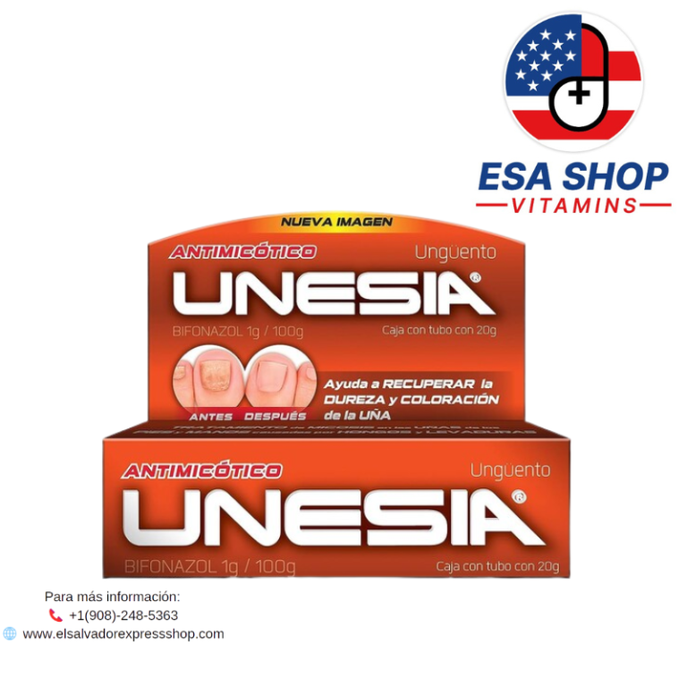 UNESIA UNGÜENTO ANTIMICÓTICO 20 G - ESA SHOP VITAMINS