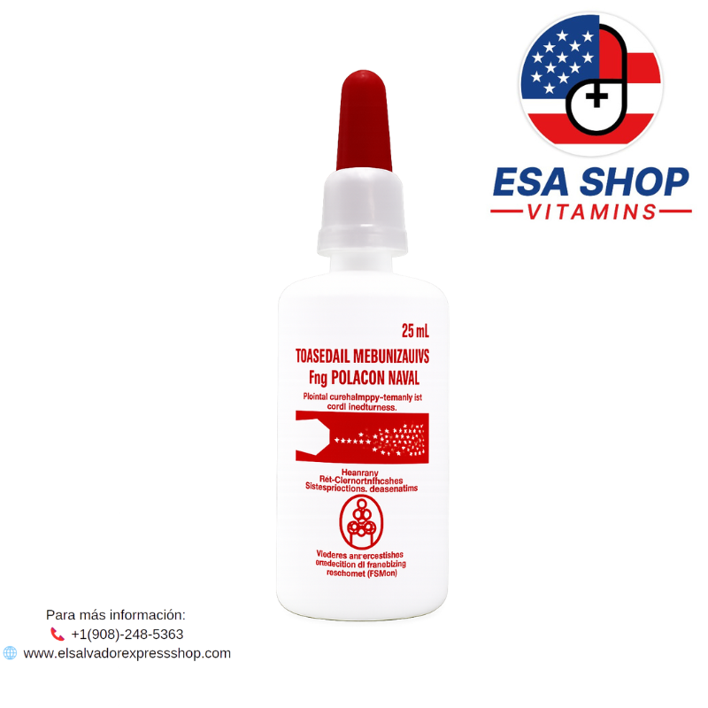 TOSSEDAL NEBULIZER 1 mg NASAL SOLUTION – 25 mL - EL SALVADOR EXPRESS SHOP